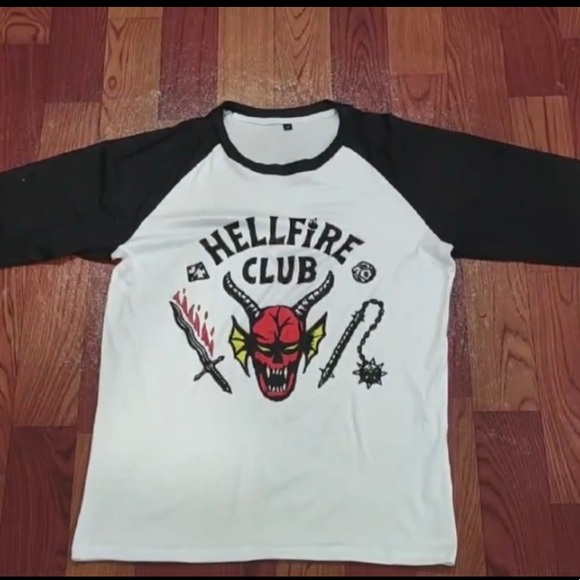 Shirts | Stranger Things Hellfire Club Tee | Poshmark